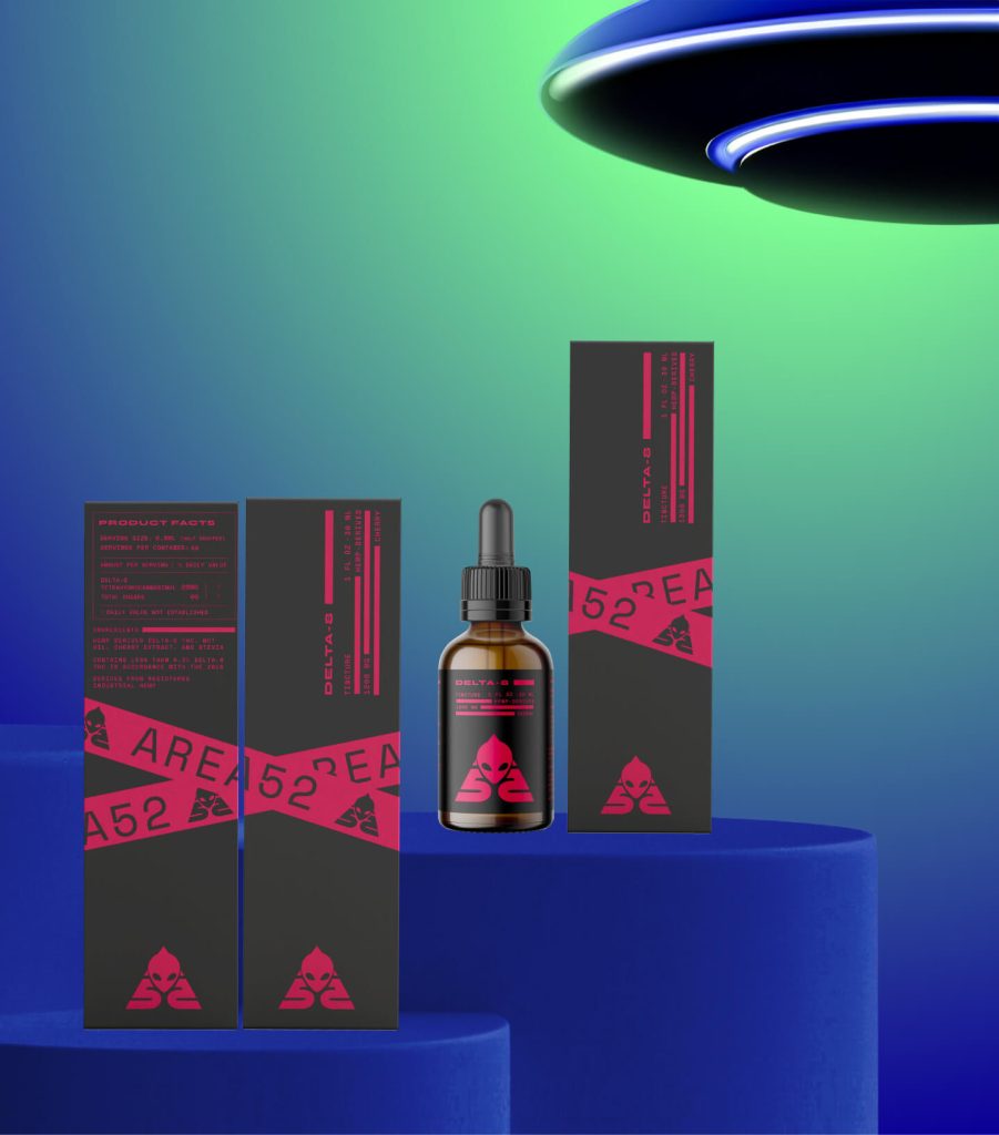 Delta-8 THC Tincture: Premium Δ8 Tincture For Sale — Area 52