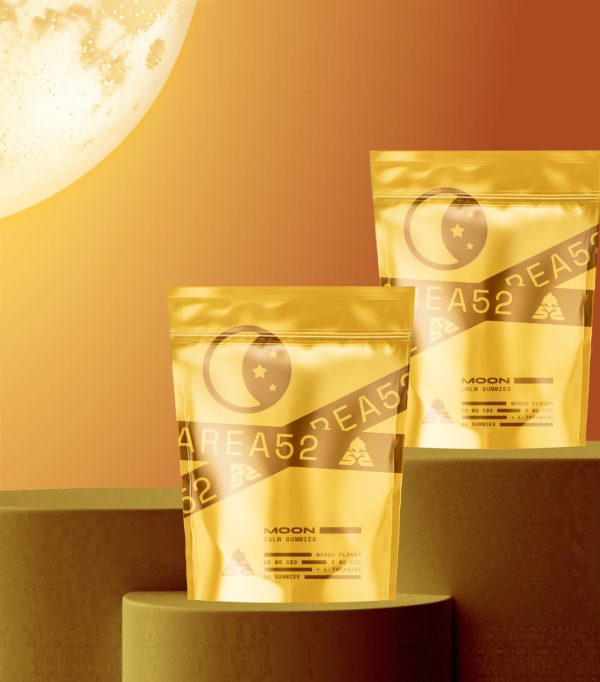 Moon Calm Gummies (CBD + CBC) - Area 52