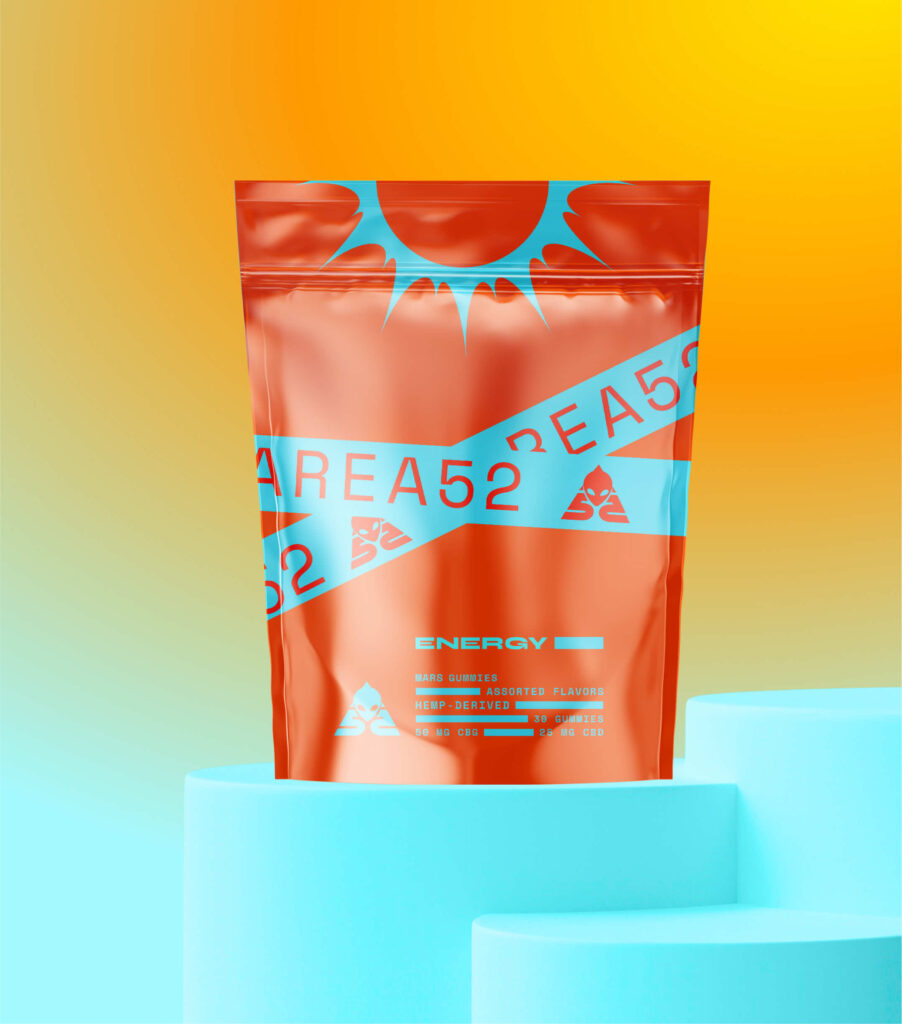 Mars Energy Gummies (CBG + CBD) - Area 52