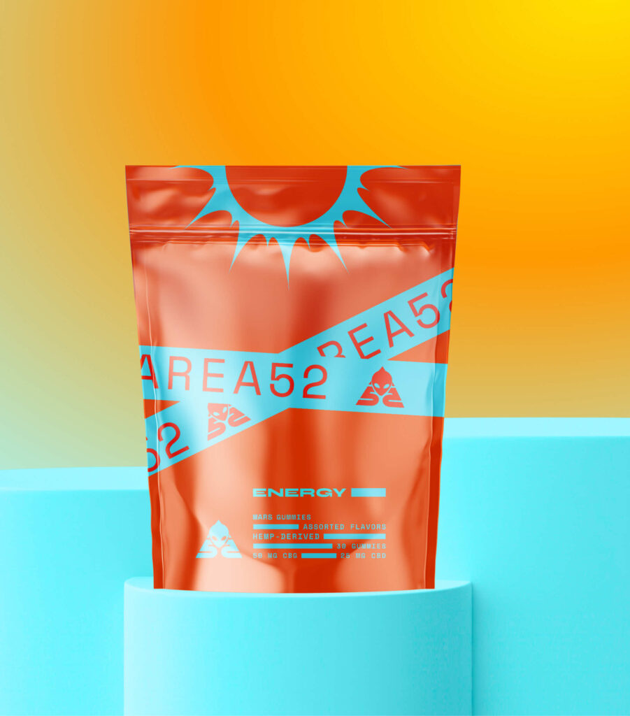 Mars Energy Gummies (CBG + CBD) - Area 52