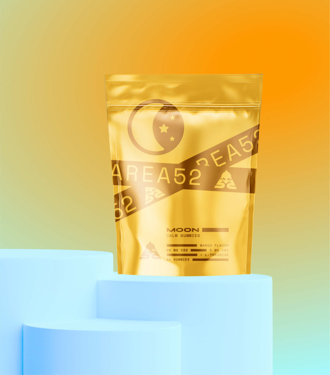 Moon Calm Gummies (CBD + CBC) - Area 52