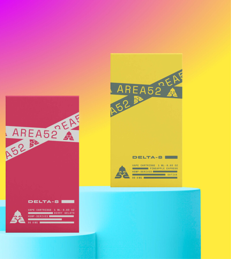Delta-8 Vape Cartridge - Area 52
