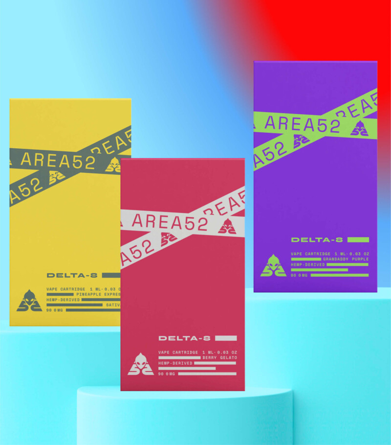 Delta-8 Vape Cartridge - Area 52
