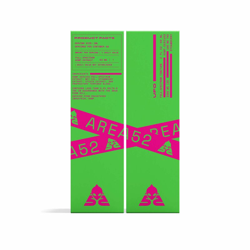 Full Spectrum CBD + THC Oil | Area 52 UFO Tincture