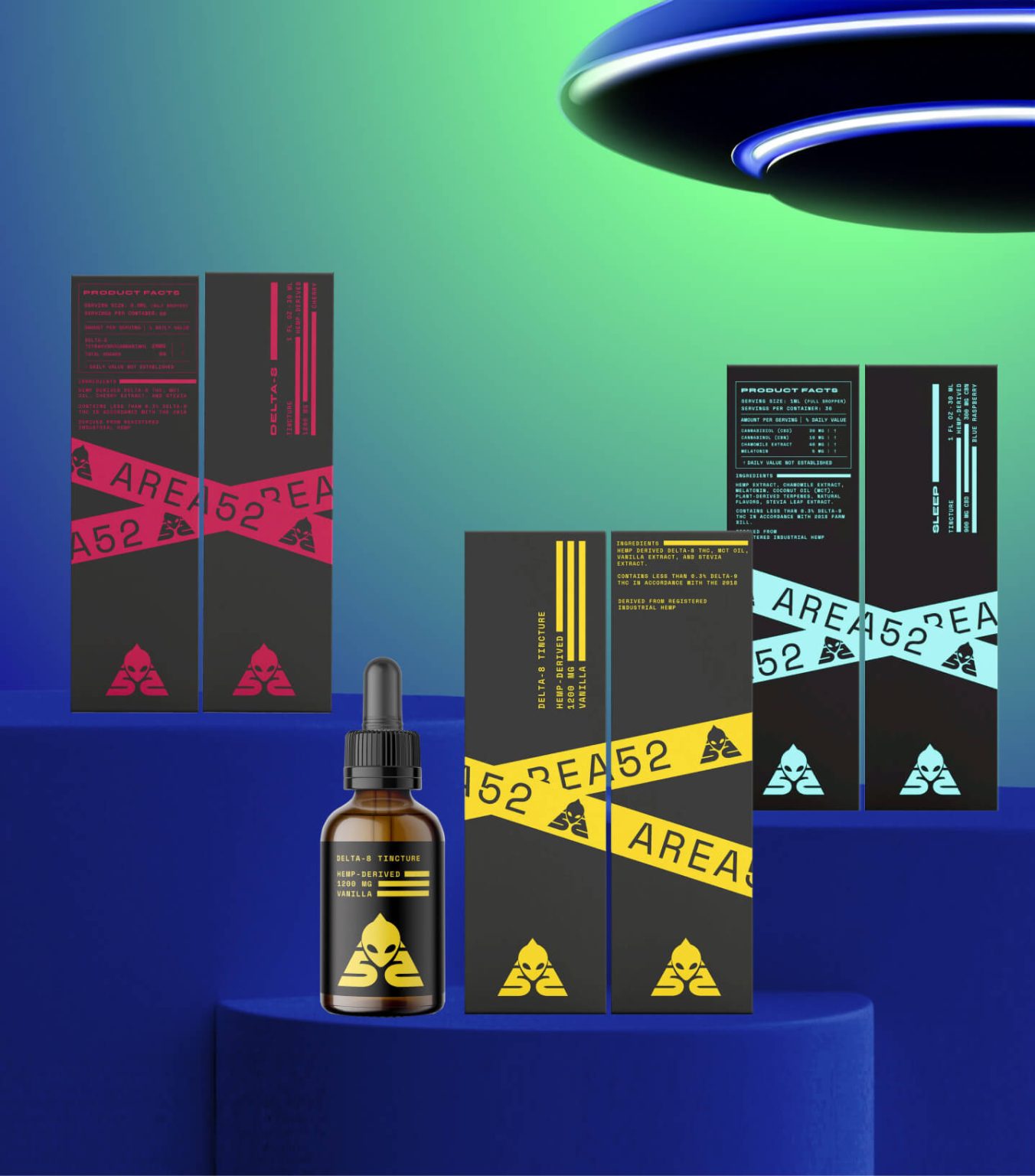 Delta-8 THC Tincture: Premium Δ8 Tincture For Sale — Area 52